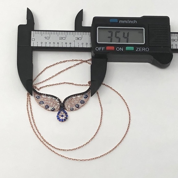 sky jewelers | Jewelry | 925 Silver Greek Evil Eye Women Necklace ...